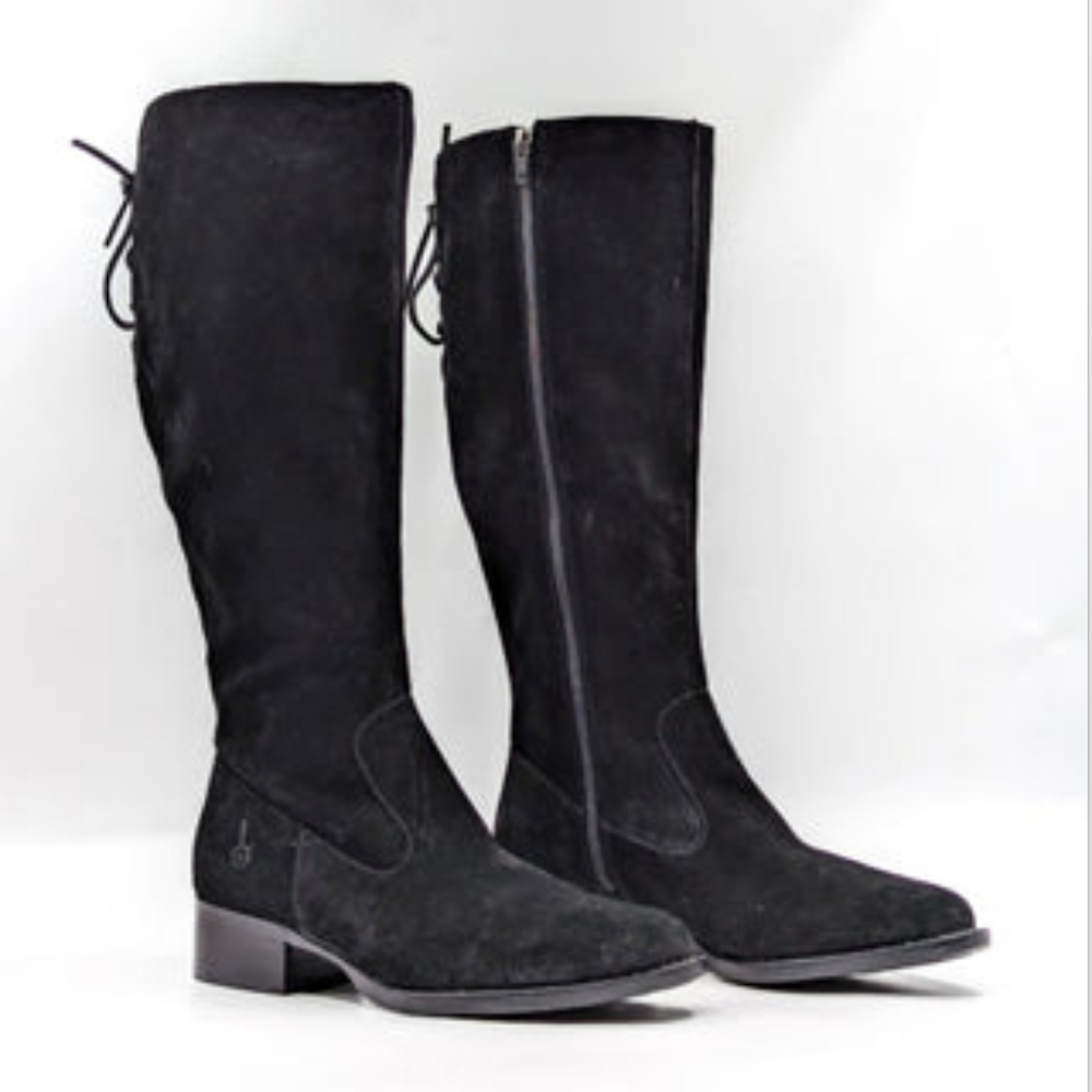 Nwob Born Cotto Suede Boots - Gem